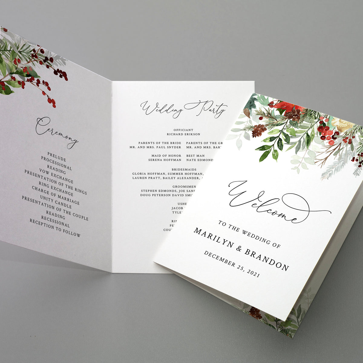 Wedding Programs | paperandthings